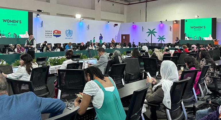 A city safe for women is safe for all: Women’s voices lead at World Urban Forum in Cairo | UN News